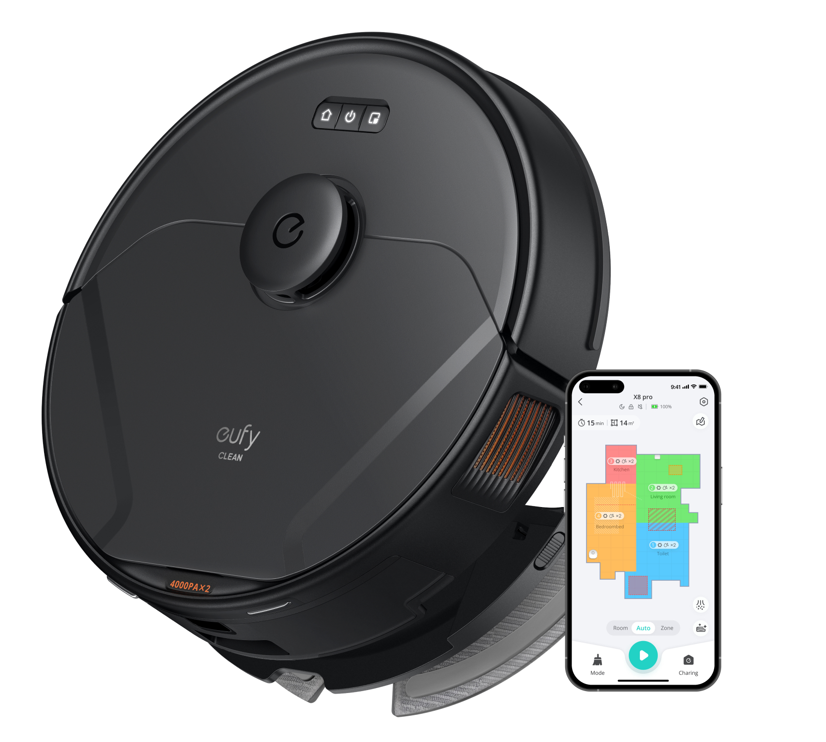 毛の絡まないロボット掃除機がついに登場か？Eufy Clean X8 Pro with Self-Empty Stationが海外で発売開始 | onesuite